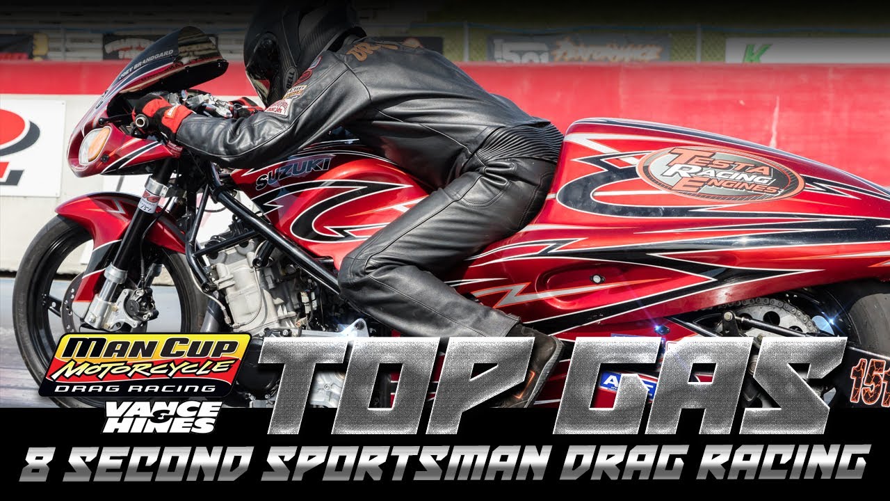 Man Cup Top Gas Eliminations - 8 Second Sportsman Drag Racing - YouTube