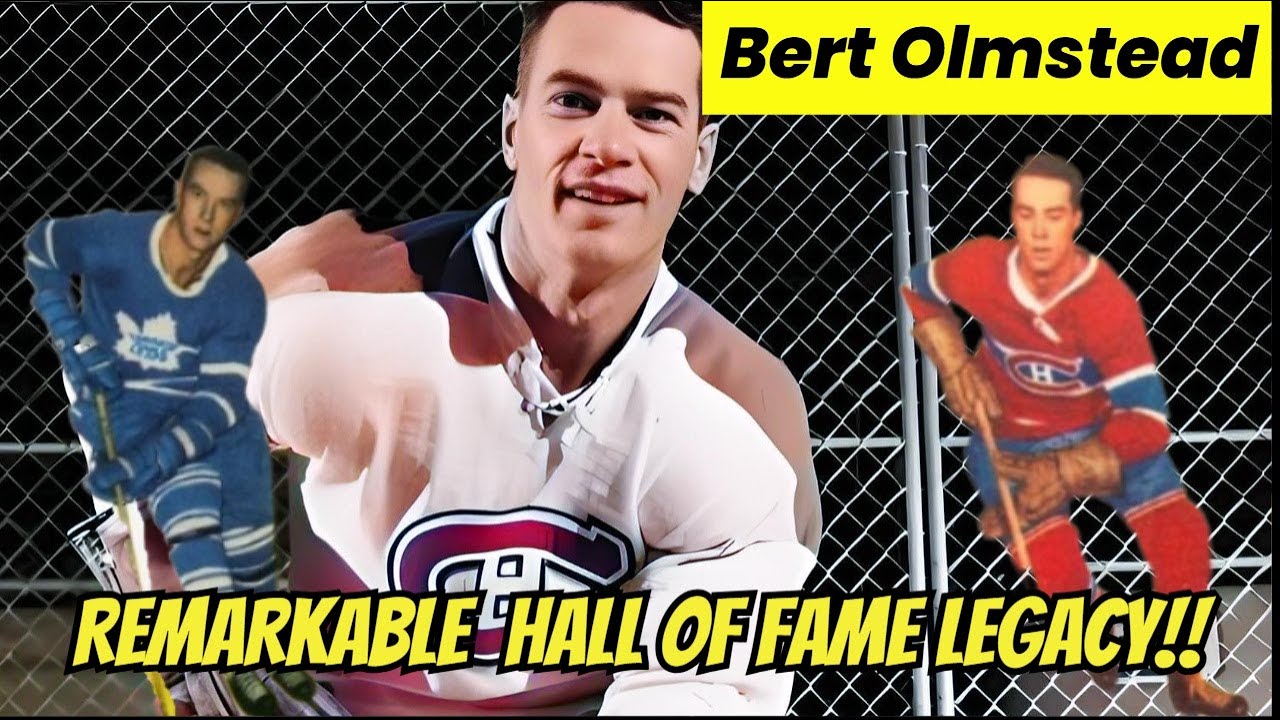 Bert Olmstead's REMARKABLE NHL Hall of Fame Legacy! - YouTube