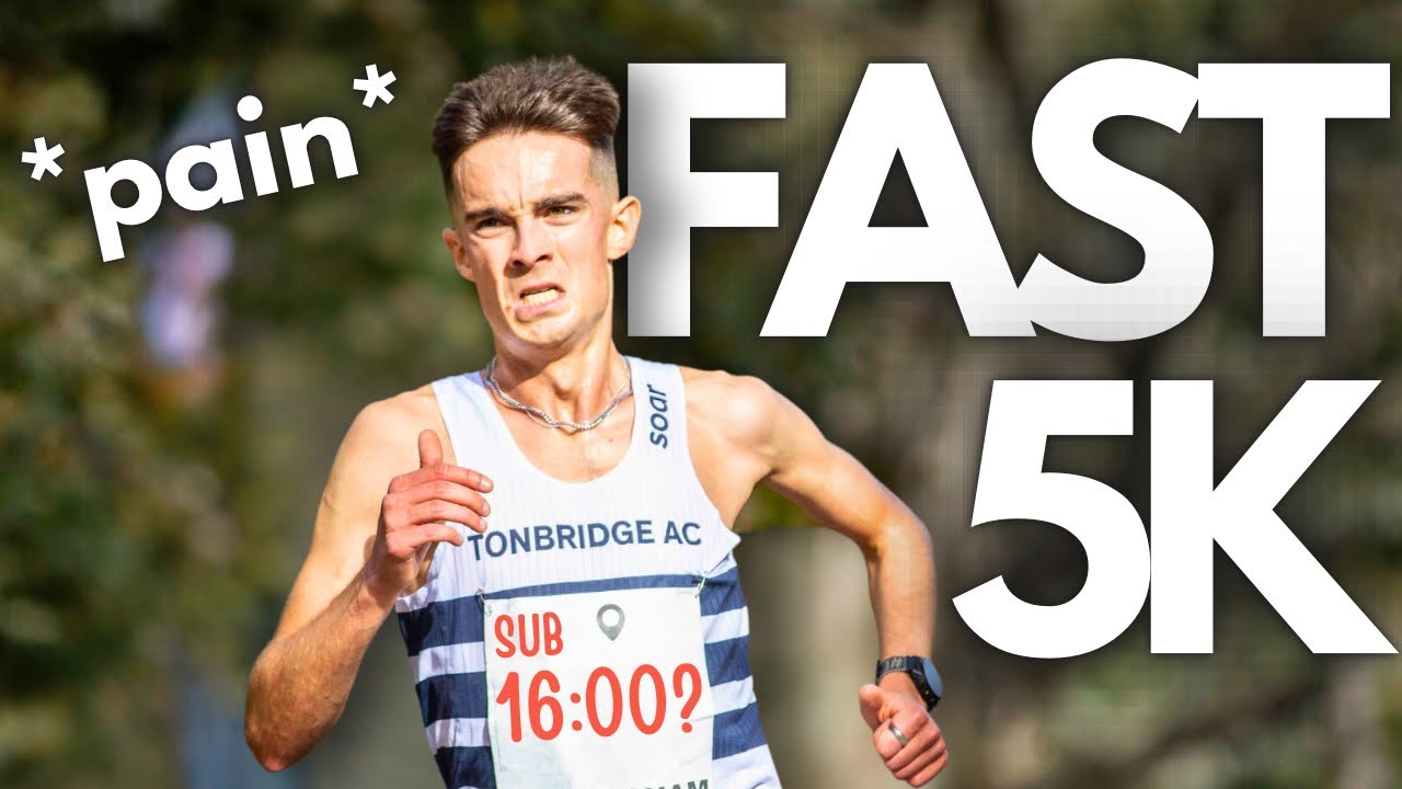 FAST 5K TIME TRIAL - 10 weeks back from a stress fracture… - YouTube
