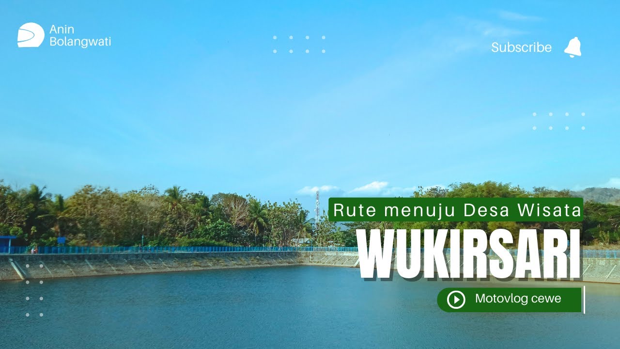 Rute Indah menuju Desa Wisata Wukirsari dan Embung Imogiri 1 - YouTube