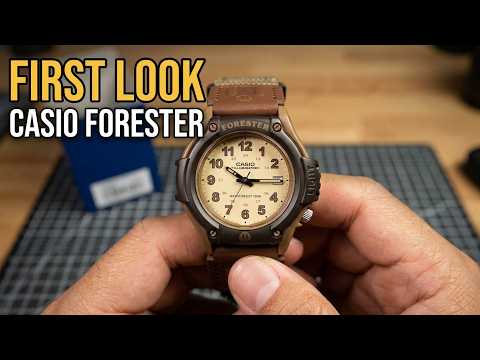Unboxing Casio Forester FT500WC: First Impressions