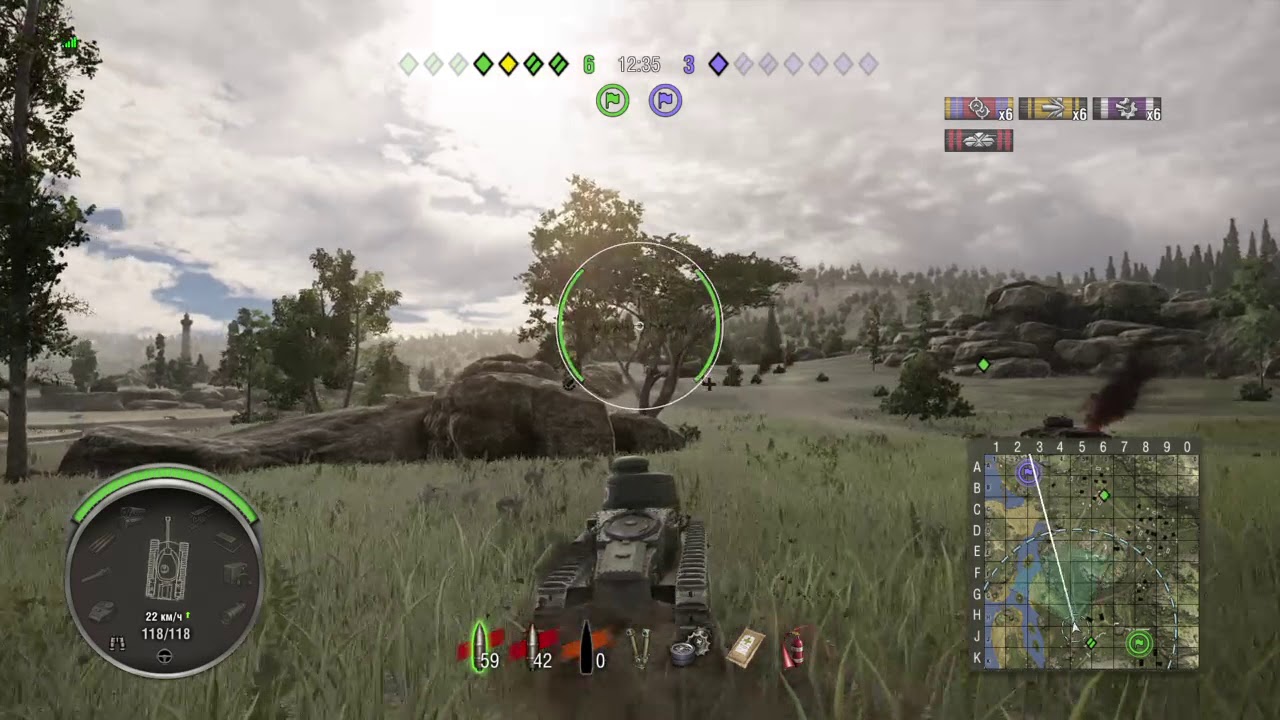 World of Tanks PS4 Renault Otsu - YouTube