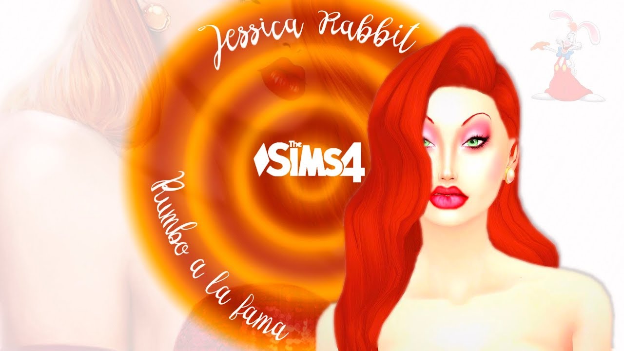 JESSICA RABBIT //LOS SIMS 4 2018 //CARPETA DE CC - YouTube