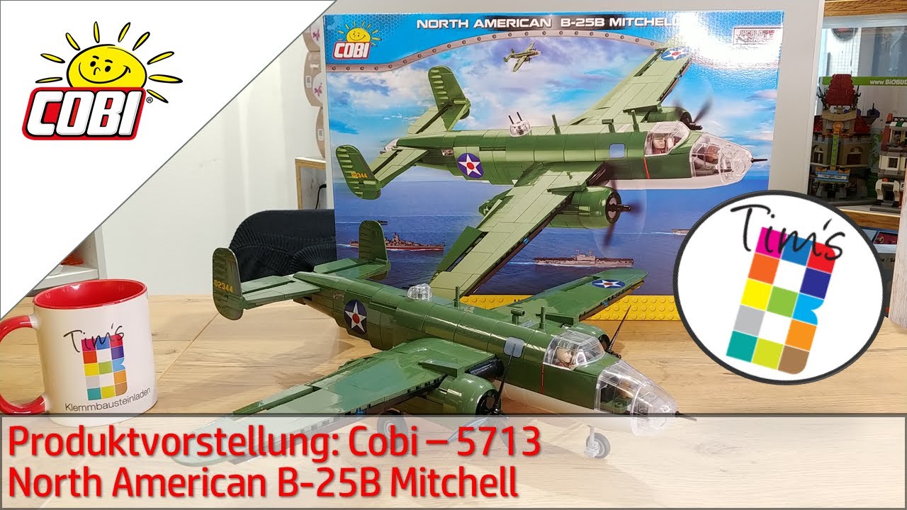 Cobi 5713 - North American B-25B Mitchell - Review/Produktvorstellung ...