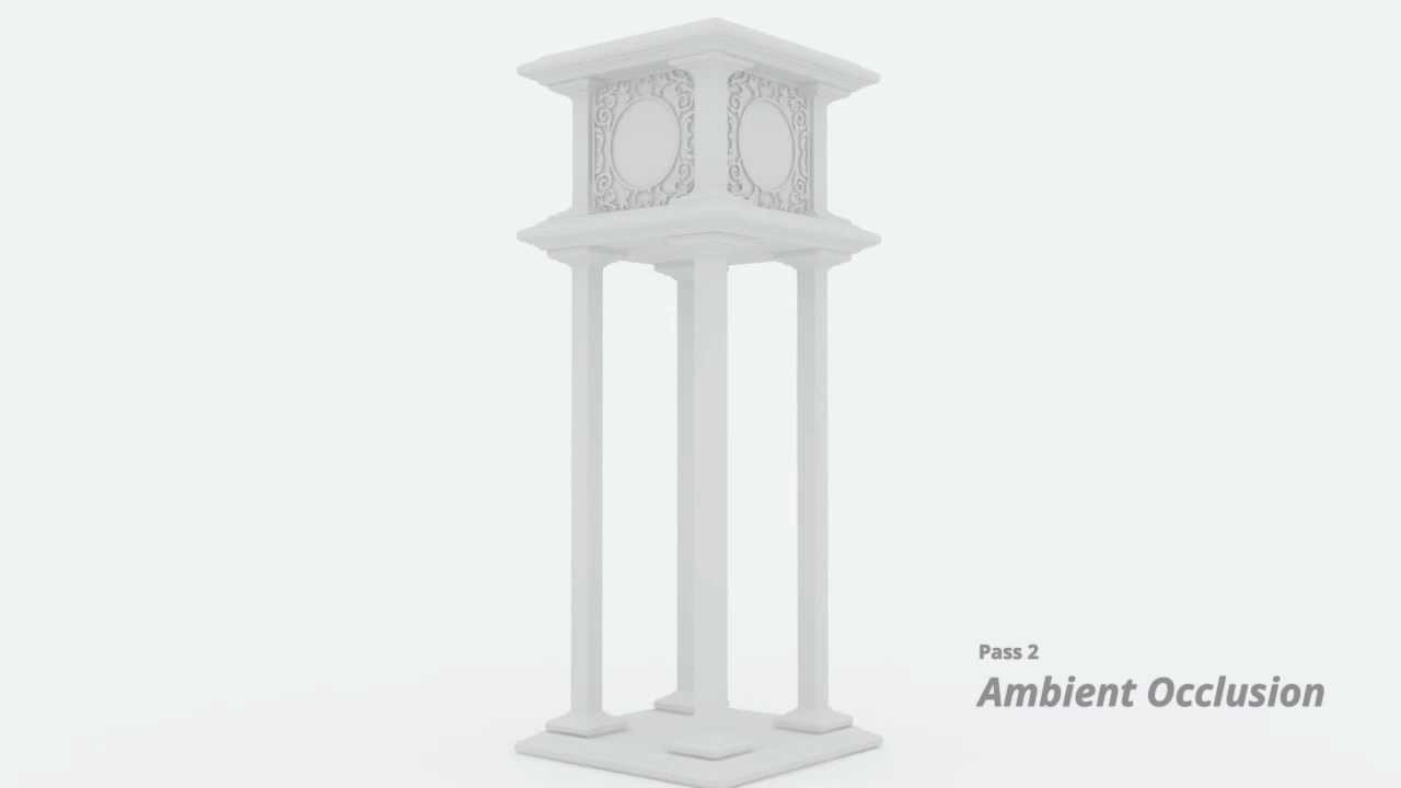Test Pass 2 - Ambient Occlusion - YouTube