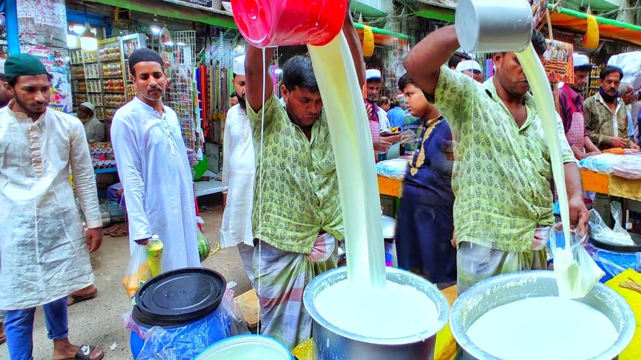 Biggest Matha wala in Dhaka Chawkbazar | Most Unique Healthy Matha ...