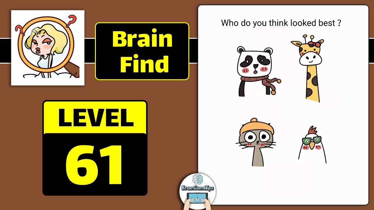 Brain Find Level 61 Walkthrough - YouTube
