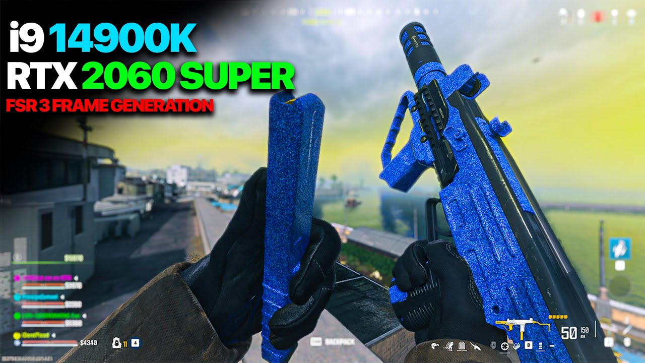 WARZONE 3: FSR 3 Frame Generation | i9 14900k + RTX 2060 Super | Ashika ...