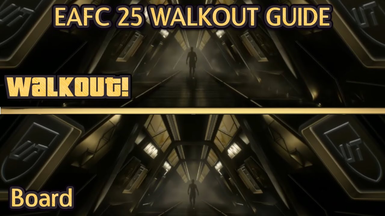 Walkout Pack Animation Guide EAFC 25!!! #eafc25 #eafc #fifa # ...