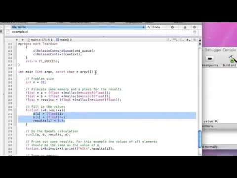 Episode 3 - Building an OpenCL Project - YouTube