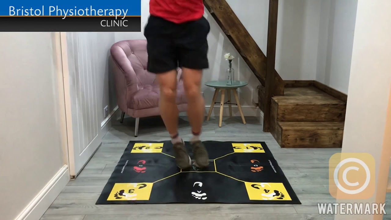 90 Degree Diagonal Jumps - Sports Injury Clinic Bristol - YouTube