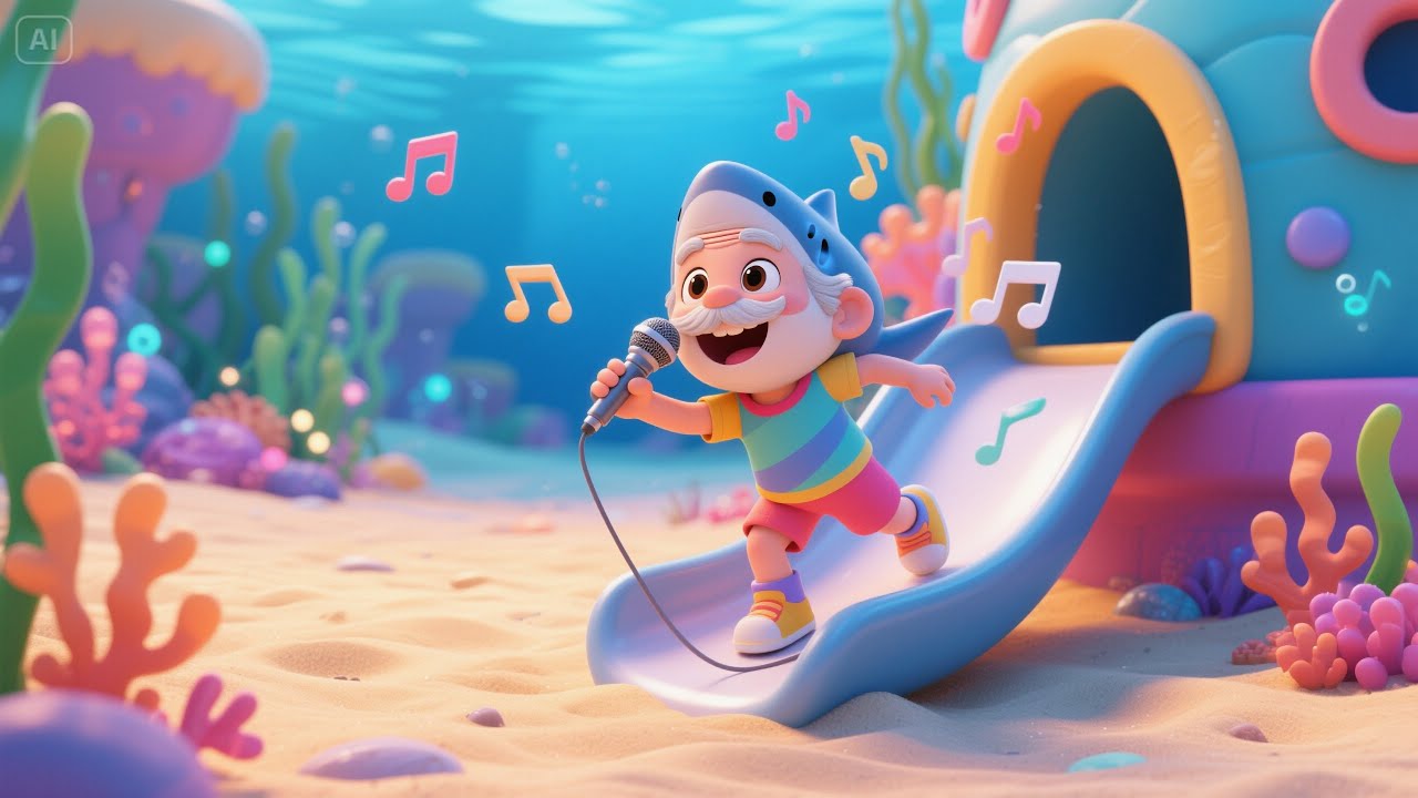 Sharky Party – Baby Shark Dance Time | Popular Nursery Rhyme ...