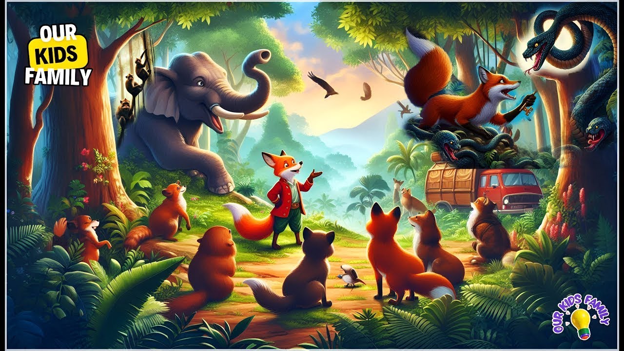 The Secret Adventure of the Mischievous Fox Moral Story - YouTube