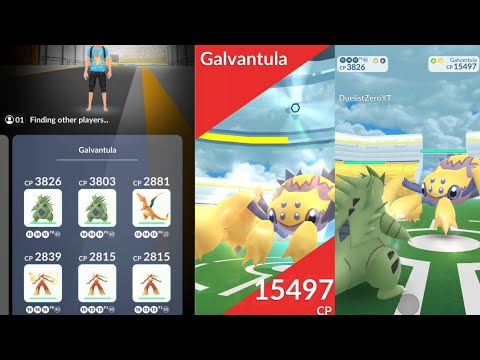 Galvantula Raid Battle - YouTube