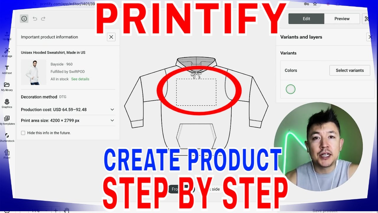 How To Create Your First Printify Product Listing 🔴 - YouTube