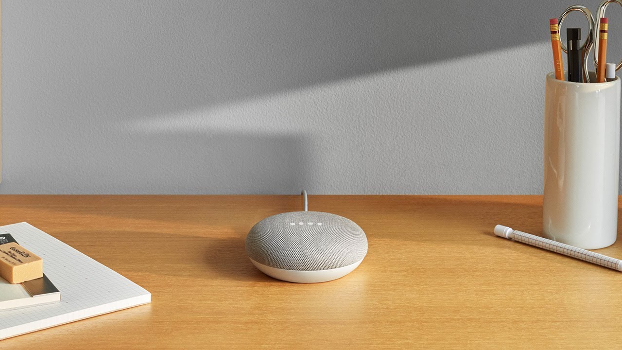Google Home Mini - Wireless Smart Voice Assistant Speaker - YouTube