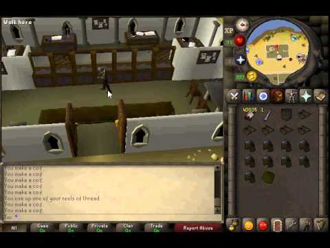 Lost-Isle OSRS | Leather Crafting/Leather Tanning - YouTube