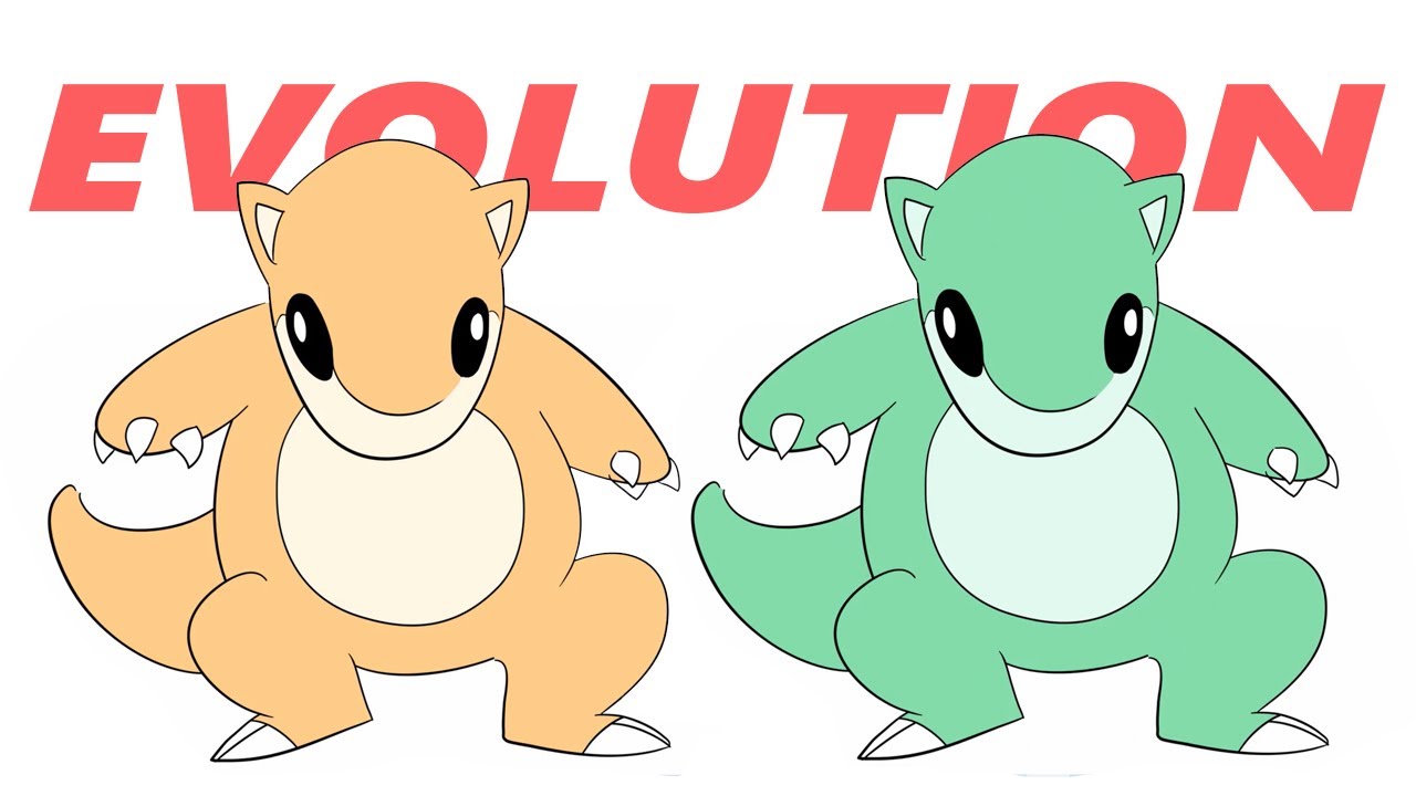 SANDSHREW Evolution - Normal and Shiny Pokemon Animation - Sandslash ...