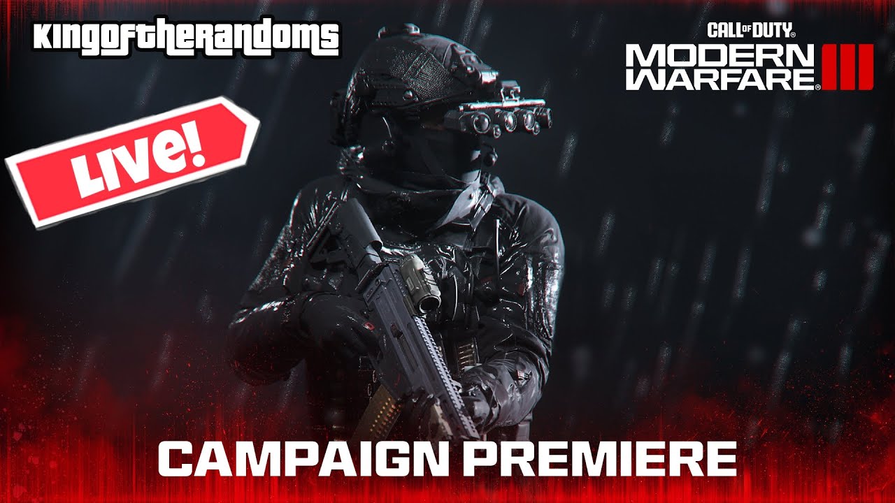 🔴 Call of Duty MWIII Campaign Playthrough - Limited Commentary | LIVE ...