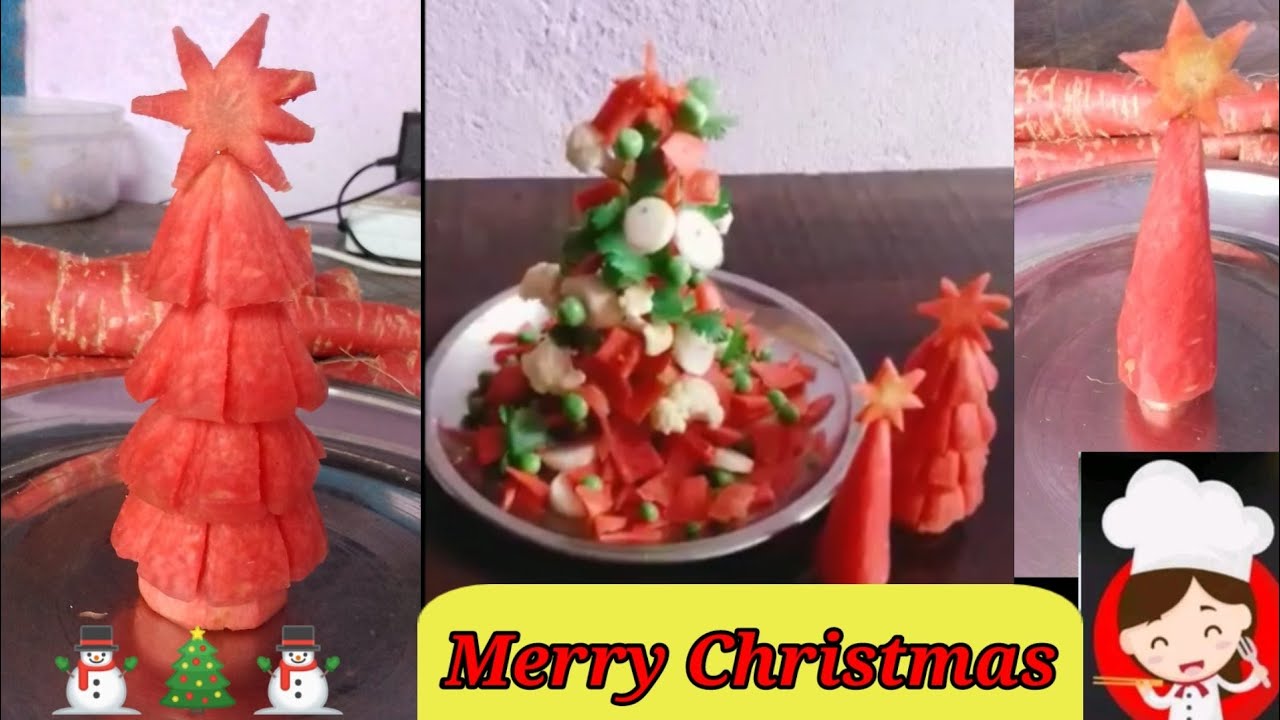 Vegetables Christmas Tree / Carrot Christmas / Tree Christmas Tree ...
