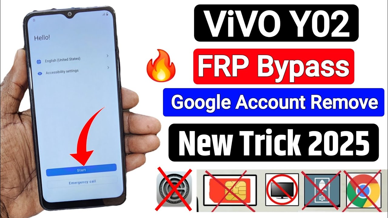 Vivo Y02 Frp Bypass | New Security 2025 | vivo y02 frp bypass setting ...