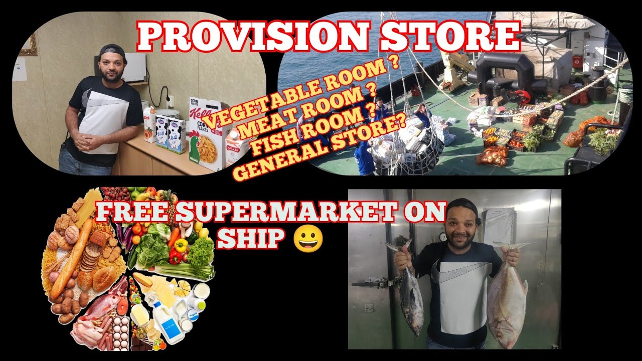 What we eat on ship?#food on ships ?#provision store #market - YouTube