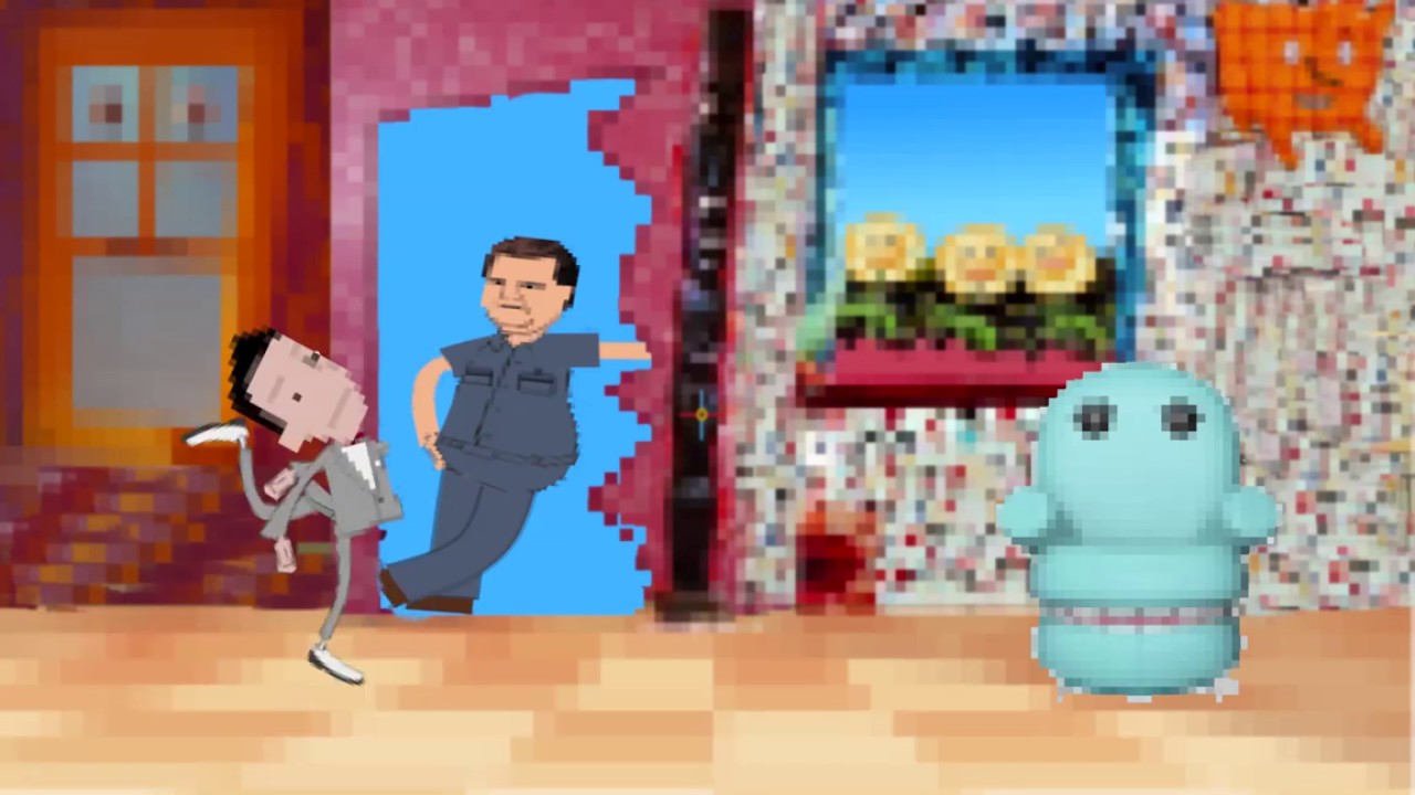 8 Bit Batman/Pee Wee crossover cartoon. Episode 1-The dream - YouTube