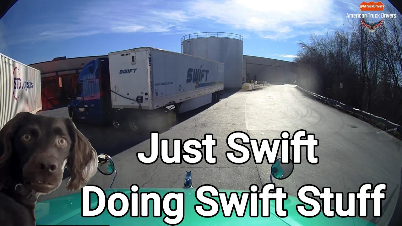Swift Driver In Action | Truck stop collision | Idiot driver passing on ...