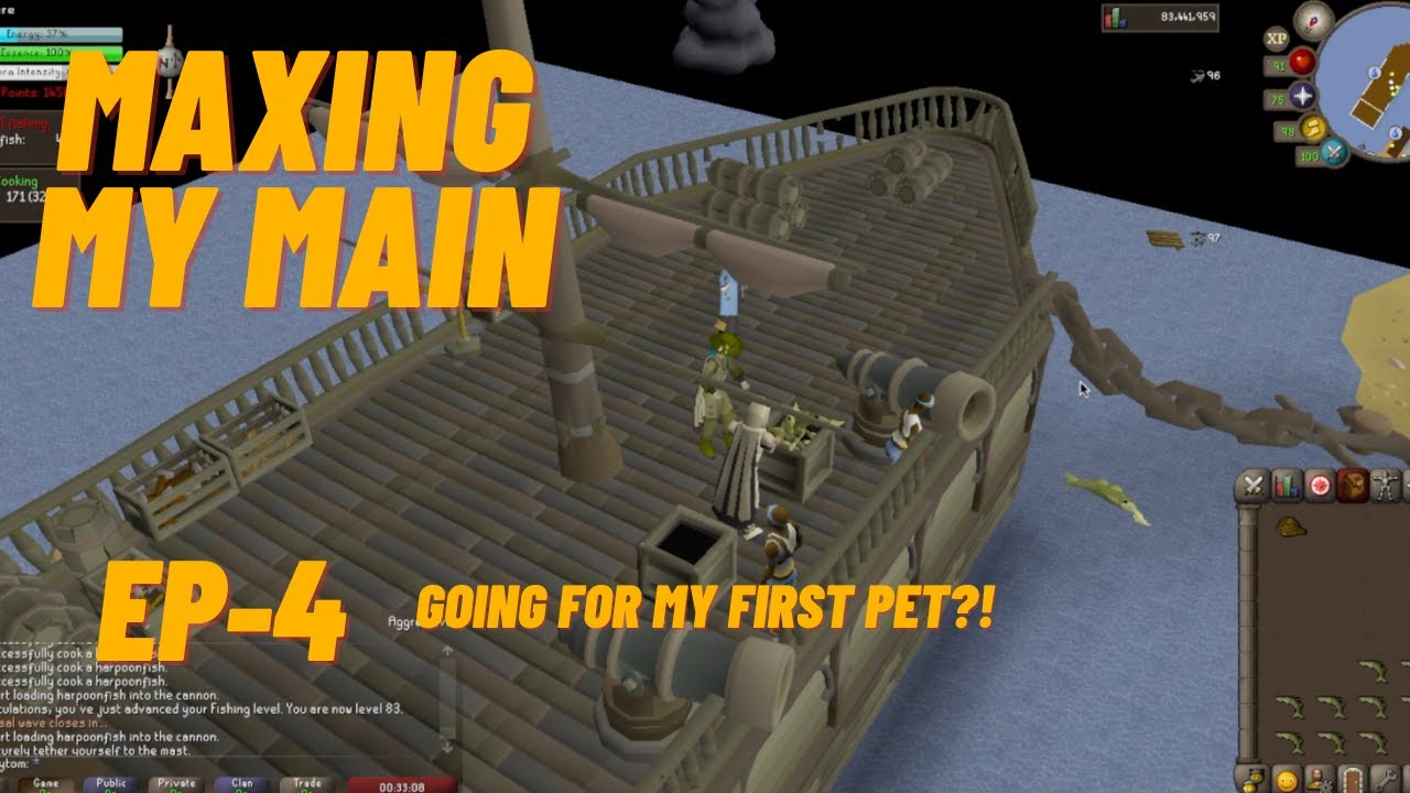(OSRS) - MAXING MY MAIN (ep4) - GOING FOR MY FIRST PET? - YouTube