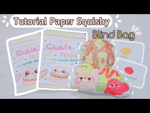 Tutorial Paper Squishy Blindbag Homade - YouTube