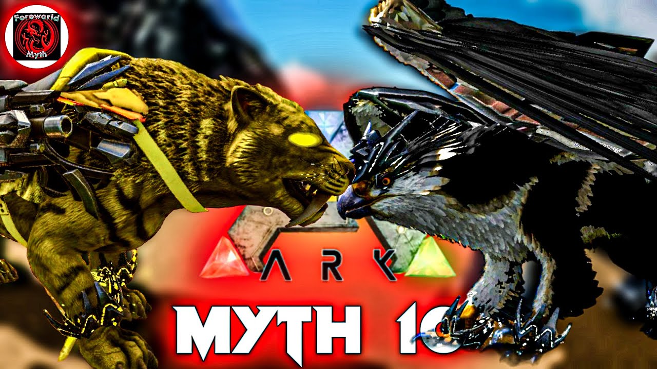 Ark Survival Evolved Forword Myth GRIFFIN AND TIGER Tame | EP 10 - YouTube