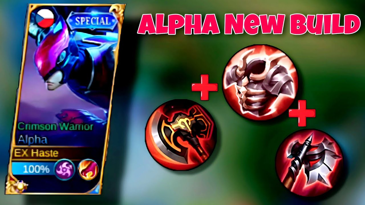 Alpha New Best Build 2023 | Insane Mobility + Damage | MLBB - YouTube