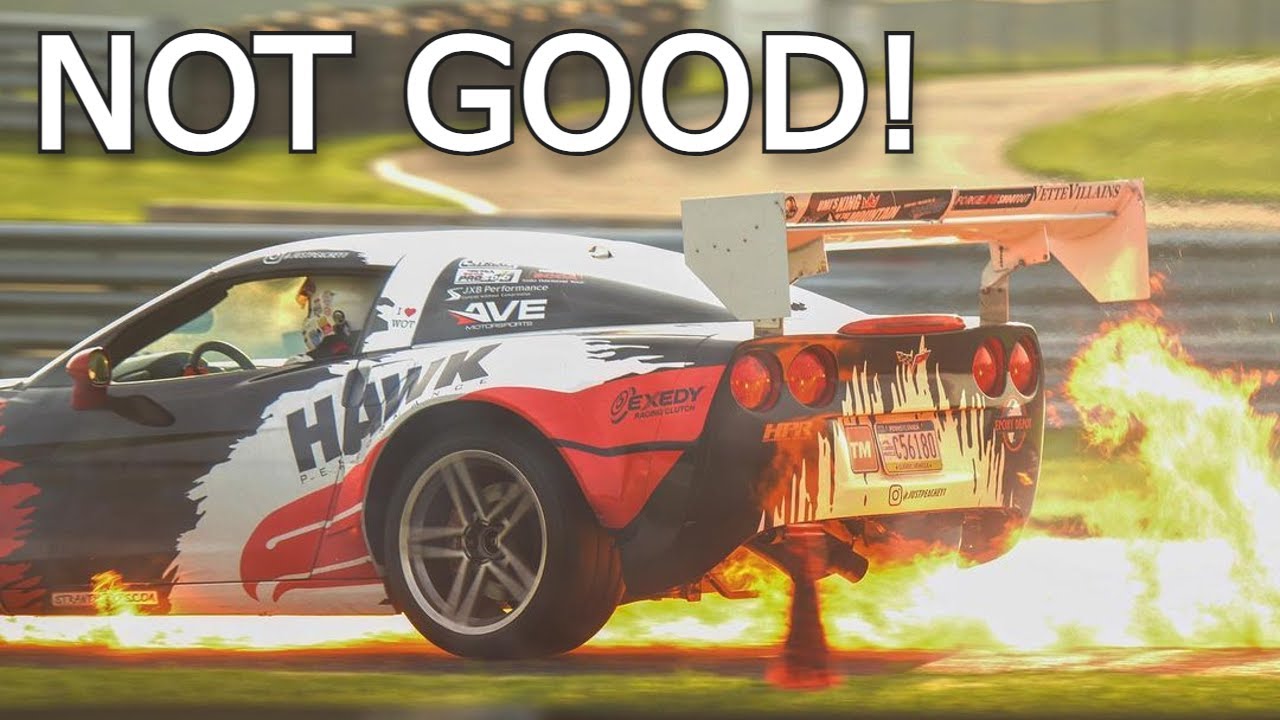 Time Attack Corvette Blows Up on Track! (POV Track Day at NJMP ...