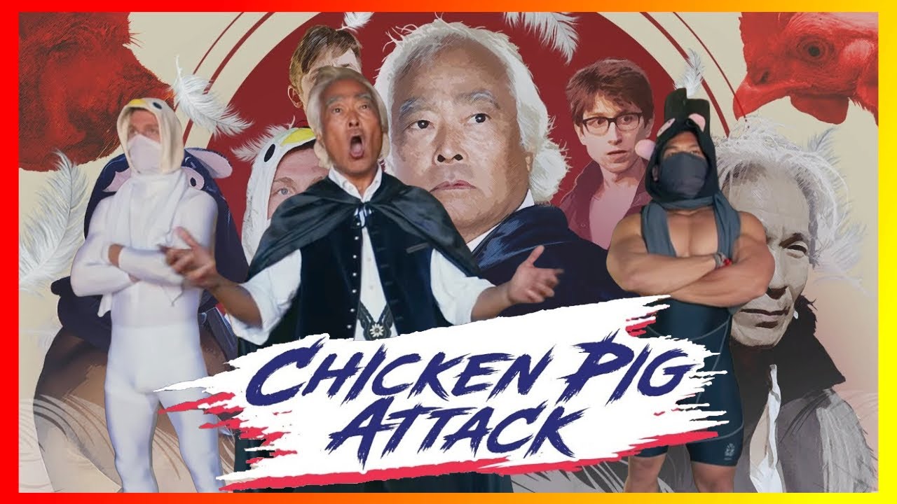 Chicken Pig Rat Attack | REACTION - YouTube