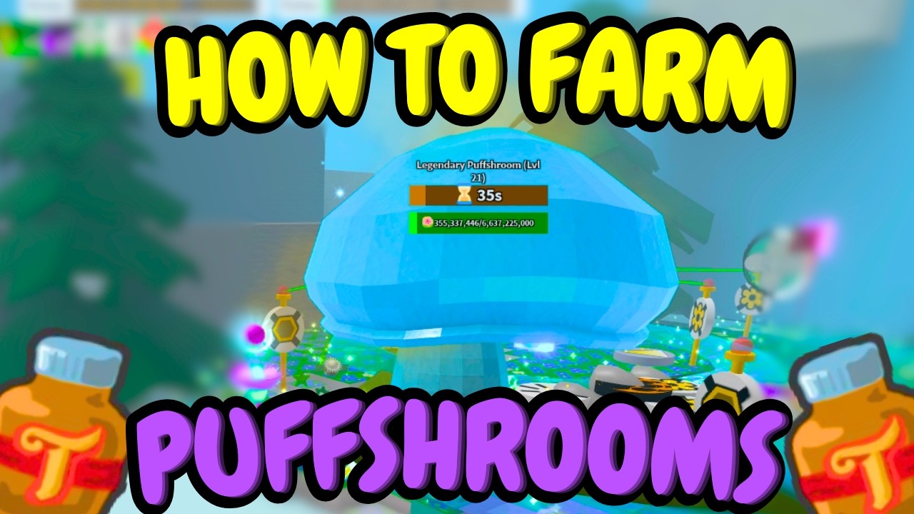 Puffshrooms IN Bee Swarm Simulator EXPLAINED! - YouTube