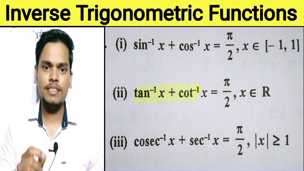 Inverse Trigonometric Functions Question 03 Board/Jee/Jee Mains/Advance ...