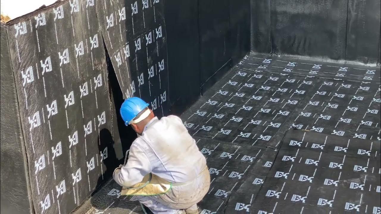 All Sequence Work Of Waterproofing Membrane Application(protection ...