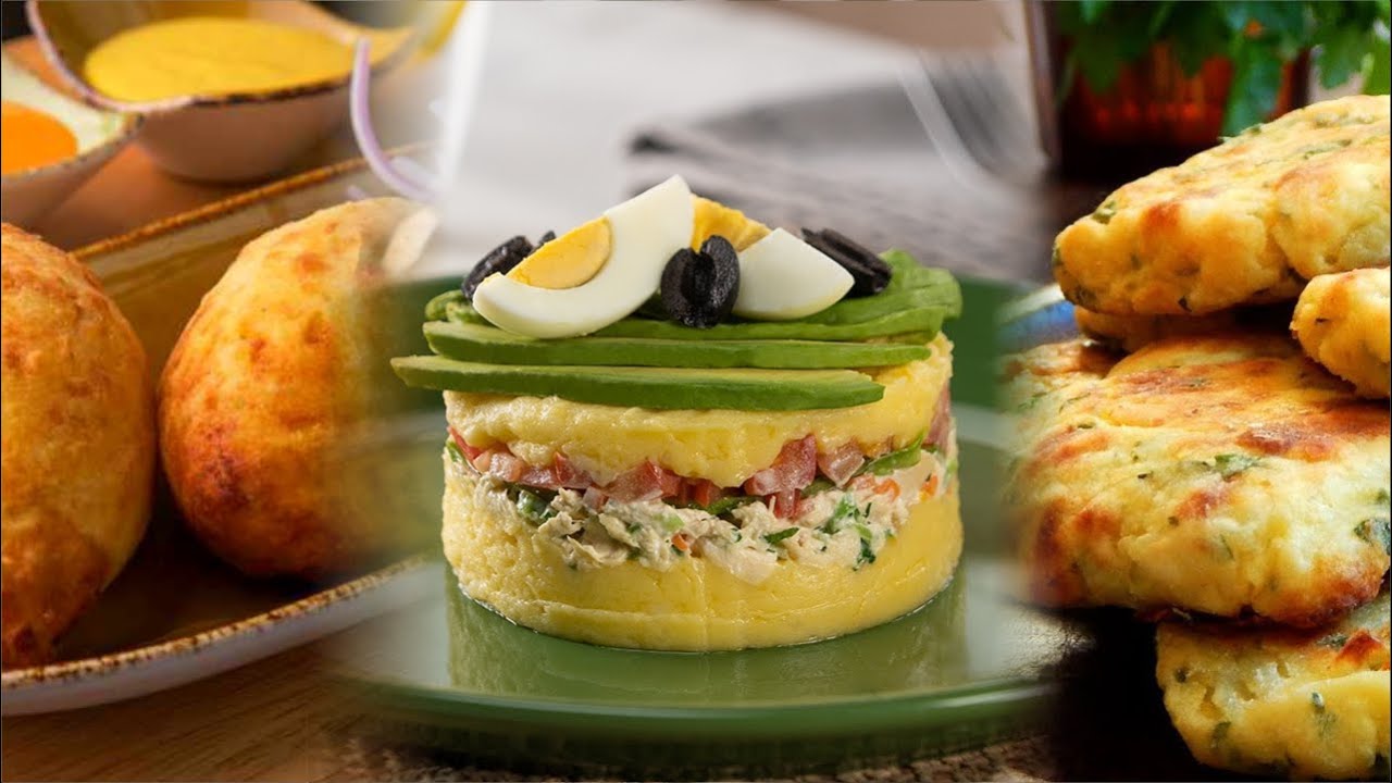 3 RECETAS CON PAPA PERUANA | SABORES DEL PERÚ - YouTube