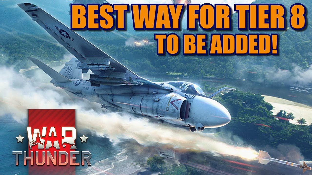War Thunder The best way for RANK 8 to be added! These 3 aircraft would ...