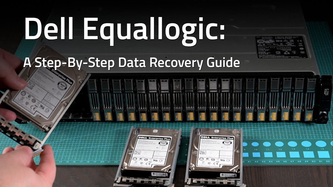 Dell Equallogic Servers: a step-by-step Data Recovery guide - YouTube