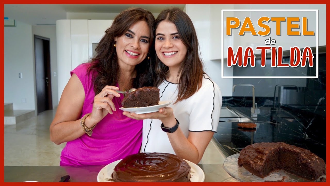 ¡PASTEL DE MATILDA! / BRUCE CAKE! Receta SALUDABLE y receta NORMAL ...