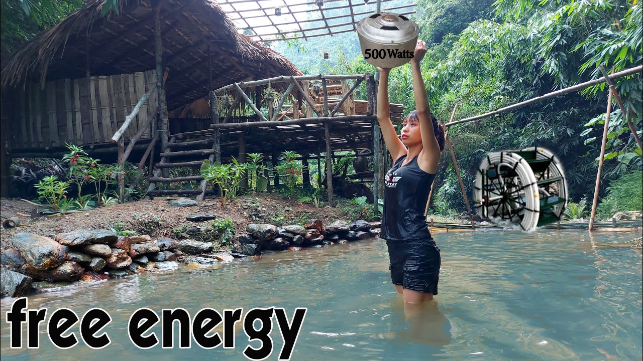 DIY primitive electric power system from water, Project Harnessing ...