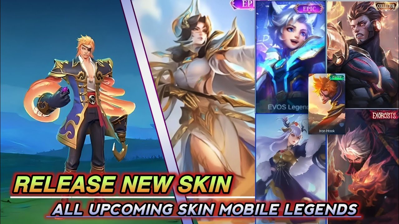 MOBILE LEGENDS NEW SKIN UPCOMING 2023 - 63 ALL SKINS ML UPCOMING | MLBB ...