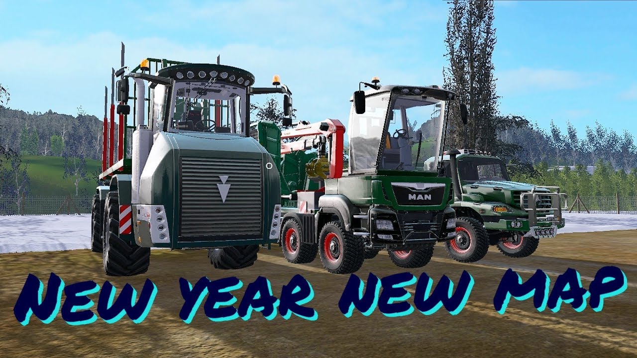 Farming Simulator 17 - Forestry and Farming on The Valley The Old Farm ...