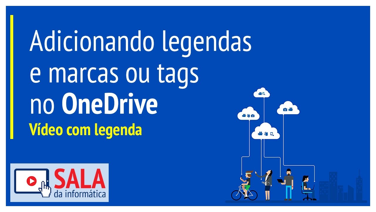 Como adicionar legendas, marcas ou tags no OneDrive - YouTube