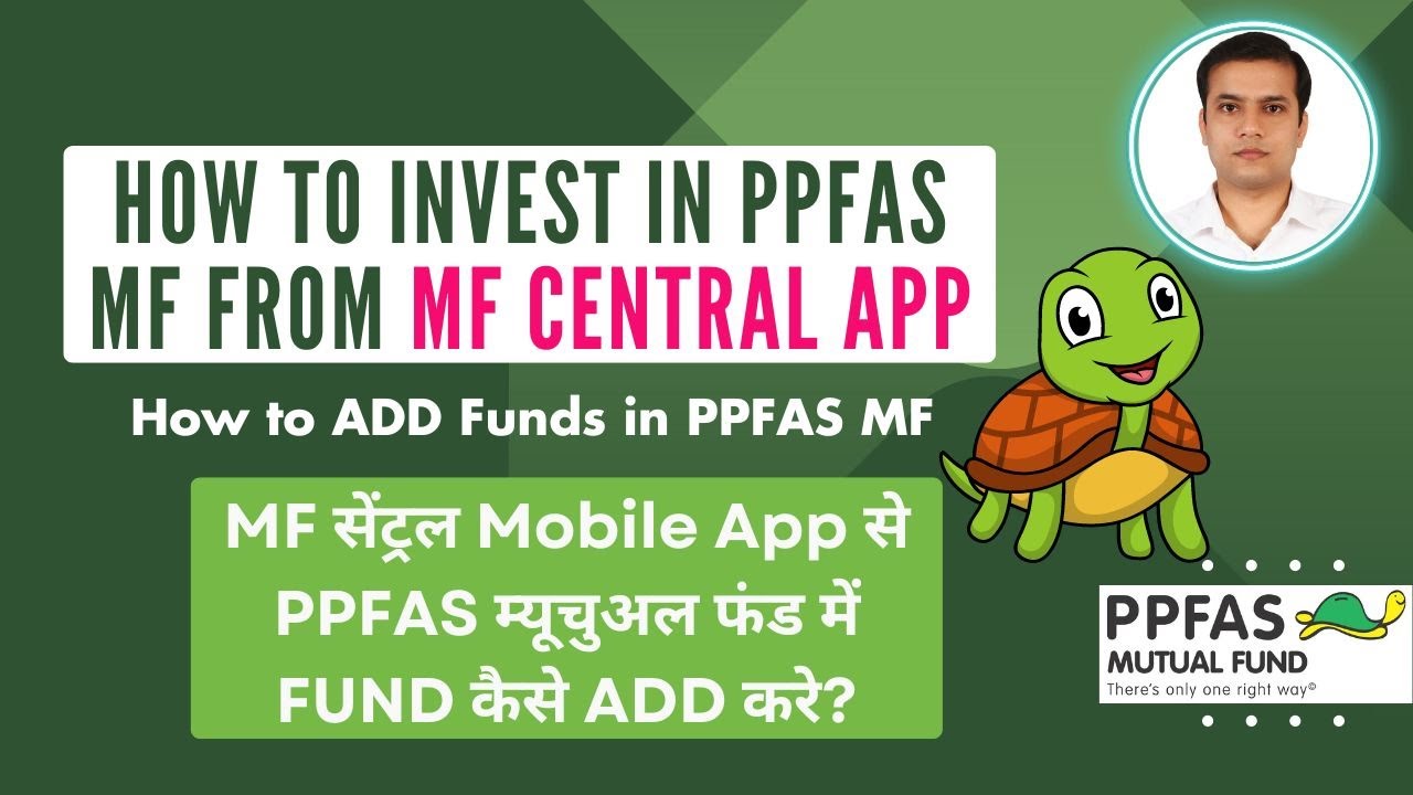 How to add funds from MF Central to PPFAS Mutual Fund || How to ADD ...