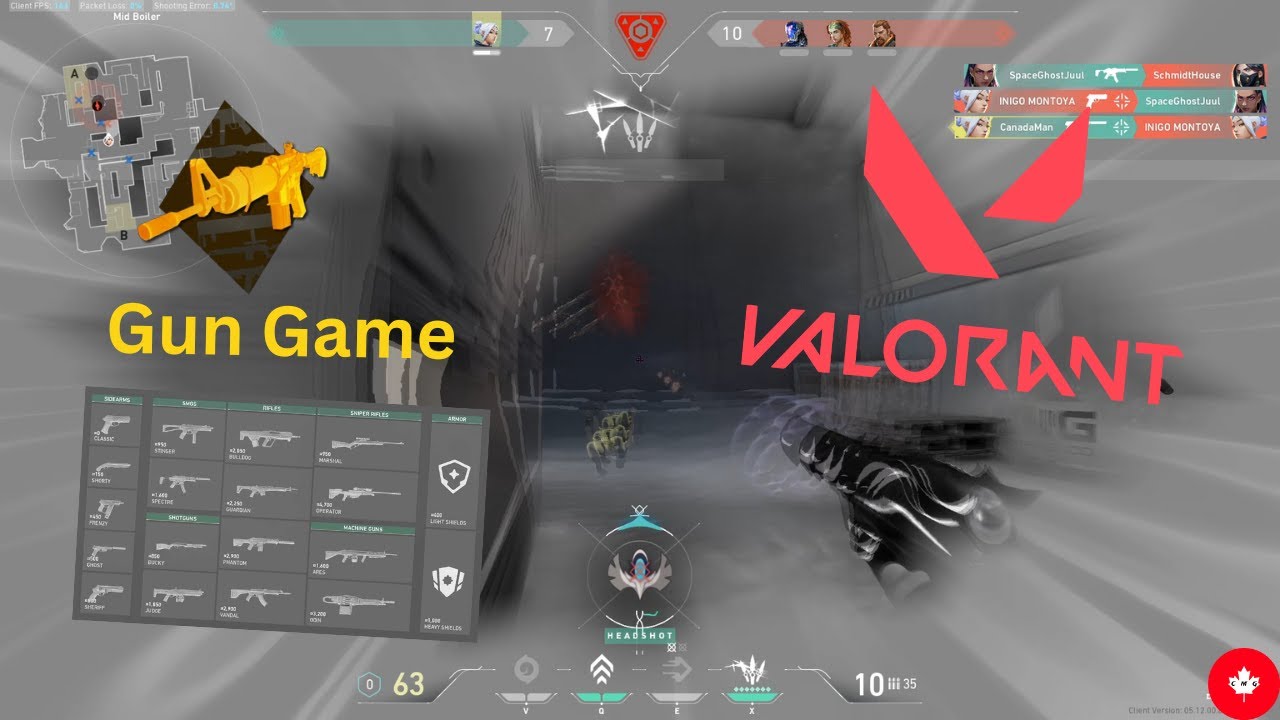 Playing Gun Game In Valorant - YouTube