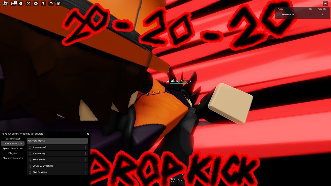 KJ 20-20-20 Dropkick KJ Script - YouTube