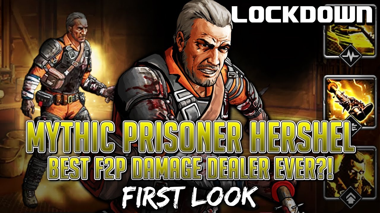 TWD RTS: Mythic Prisoner Hershel, Best F2P Damage Dealer Ever?! Walking ...