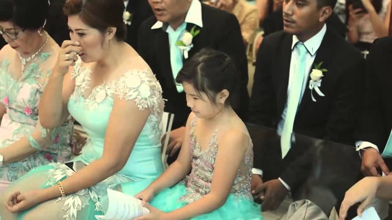 Richard & Christy's wedding at Tirtha bali - YouTube